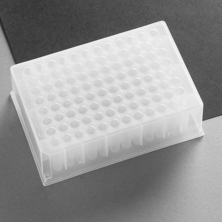 96 Well, 1 ml, Round, Rimless, U-Bottom Deep well plate - Porvair Sciences