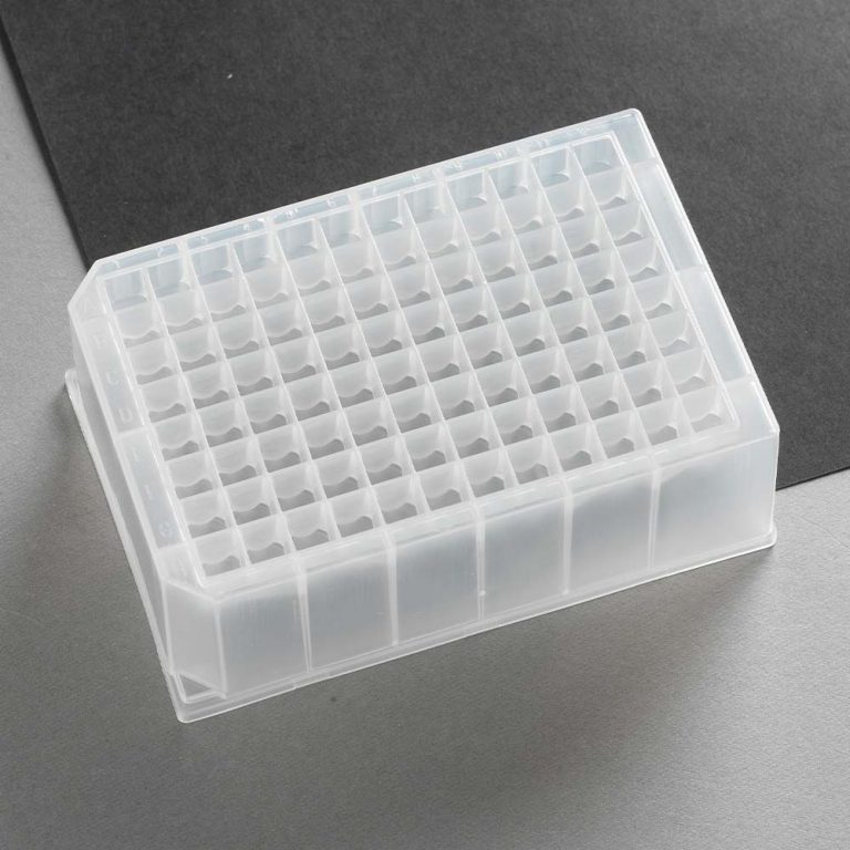 96 Well, 2 ml, Round, U-Bottom Deep well plate - Porvair Sciences