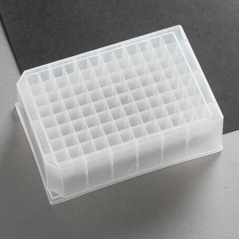 96 Well, 2 ml, Round, U-Bottom Deep well plate - Porvair Sciences