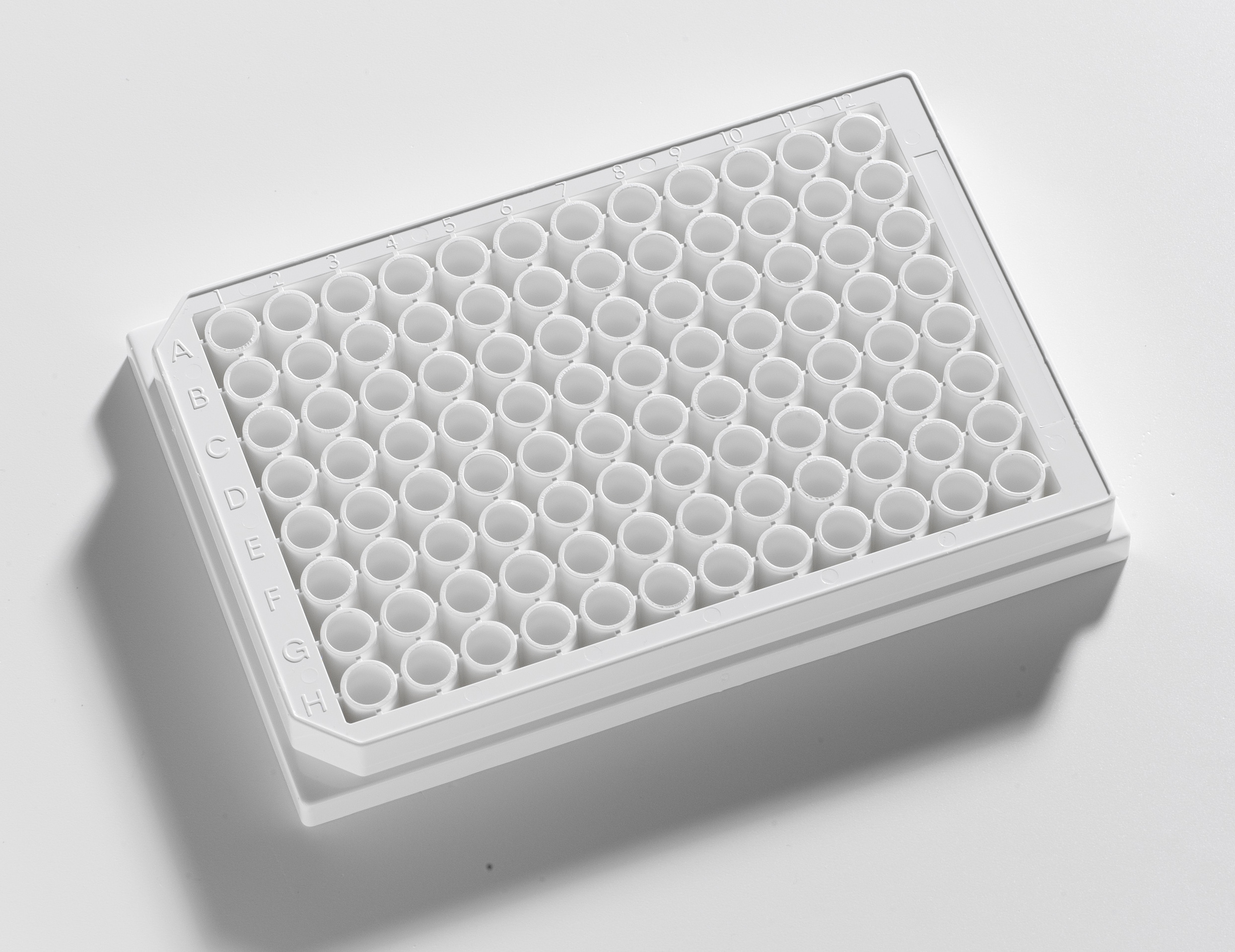 96 Well 350 l White Clear F Bottom Assay Plate Porvair Sciences