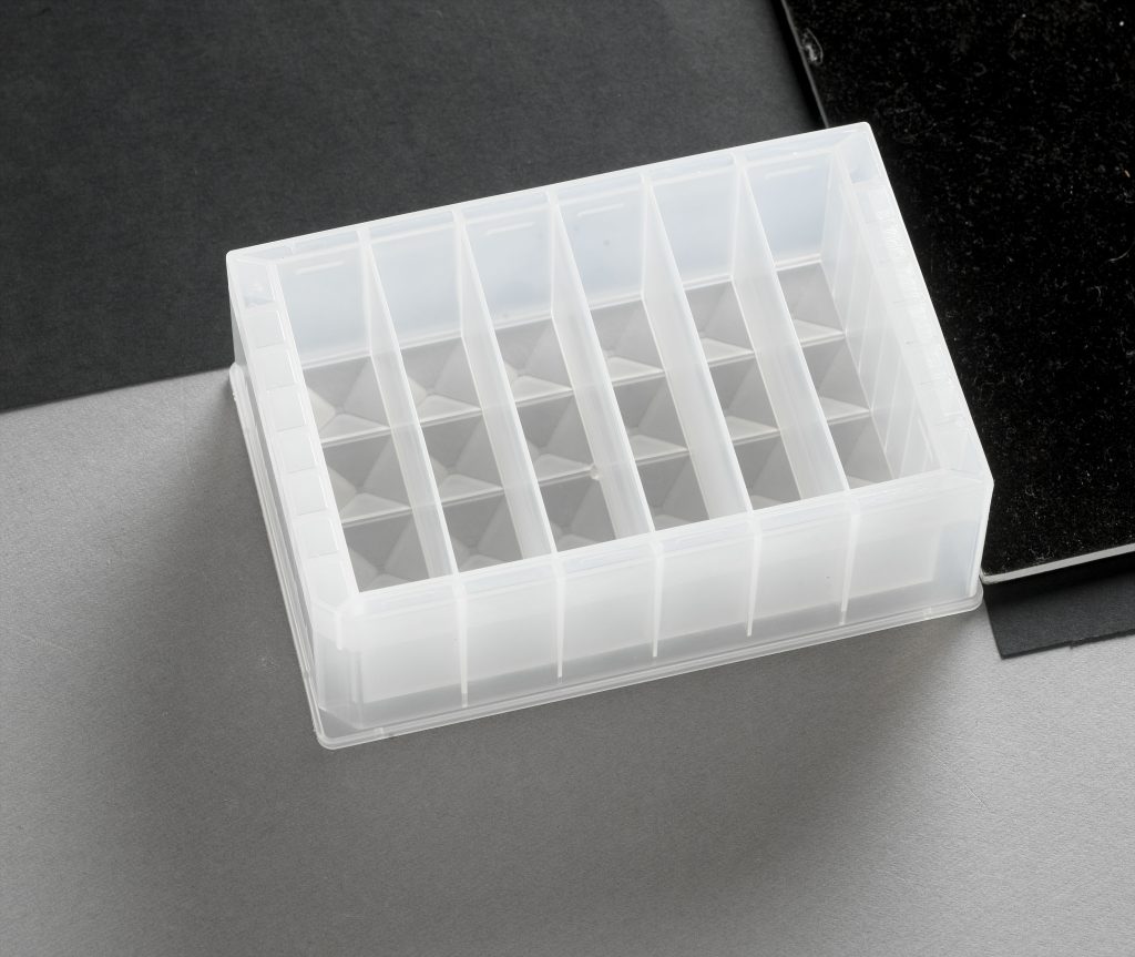 282 ml Reservoir plate: 6 columns V bottom - Porvair Sciences