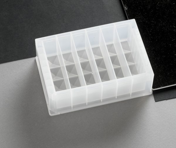 282 ml Reservoir plate: 6 columns V bottom - Porvair Sciences